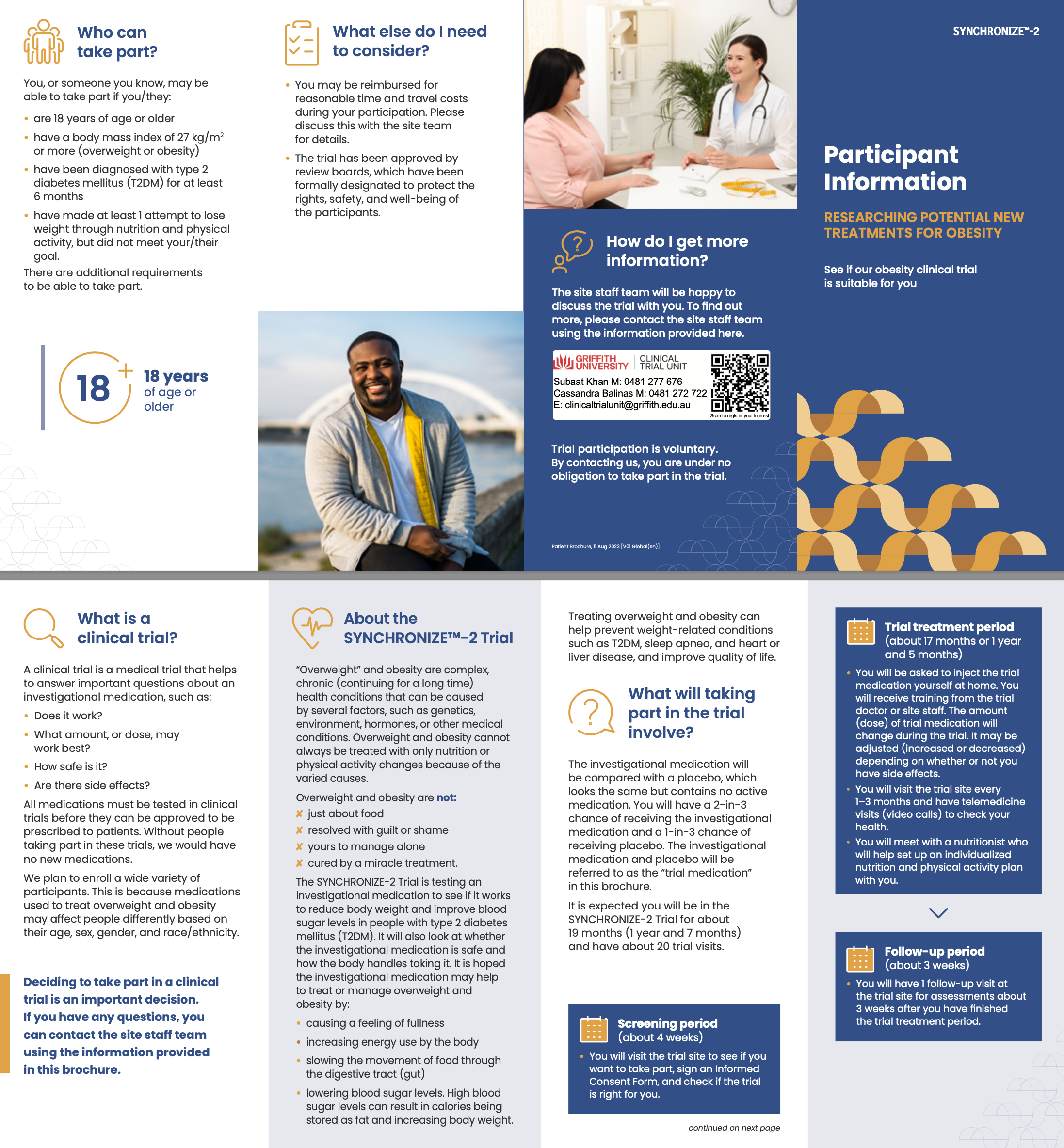 Participant brochure – Dr. Victor Liew